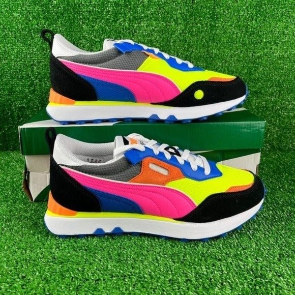 Puma | Shoes | New Puma Rider Future Vintage Lime Squeeze Royal ...